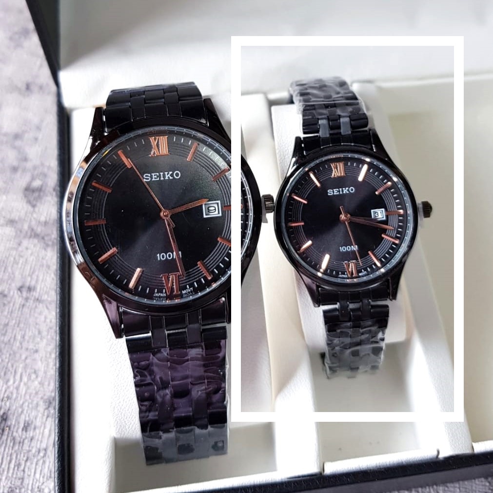 Jual Jam tangan fashion minimalis pria & wanita model couple rantai ...