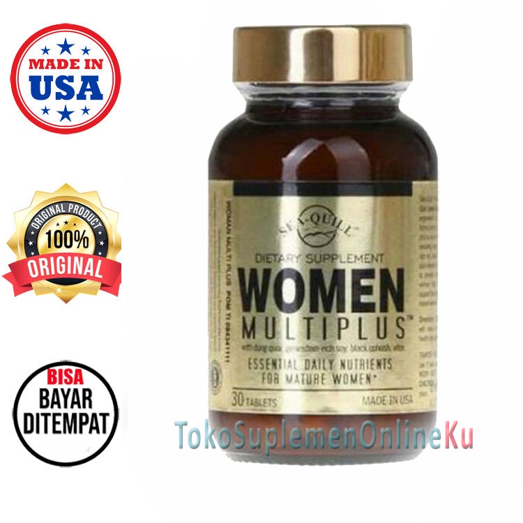 Jual Sea Quill Women Multiplus - 30 tablet | Suplemen khusus wanita ...
