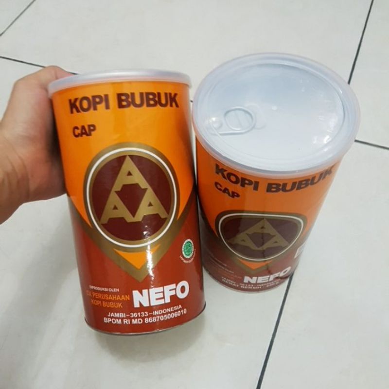 Jual kopi aaa tin 450gr / KOPI AAA NEFO | Shopee Indonesia