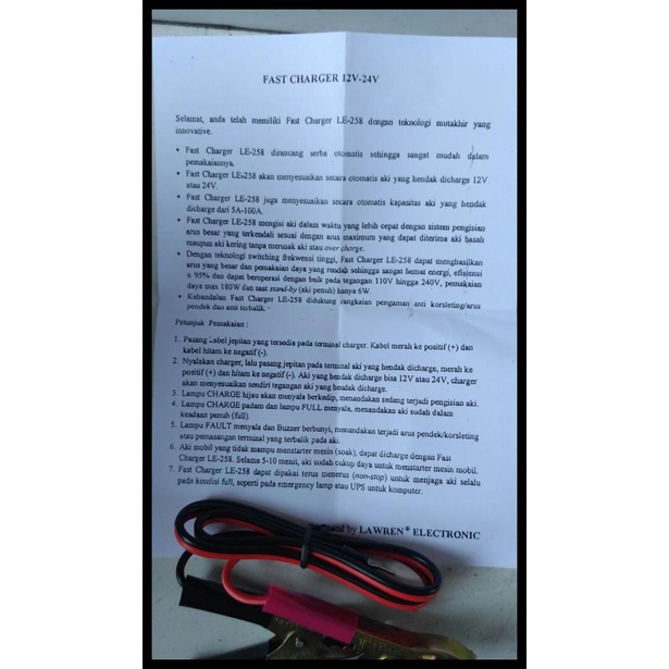 Jual Fast Charger Accu Aki 12V 24V Otomatis | Shopee Indonesia