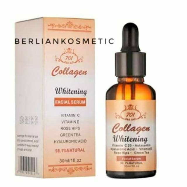 Jual SERUM COLLAGEN WHITENING NATURAL 30.ml | Shopee Indonesia