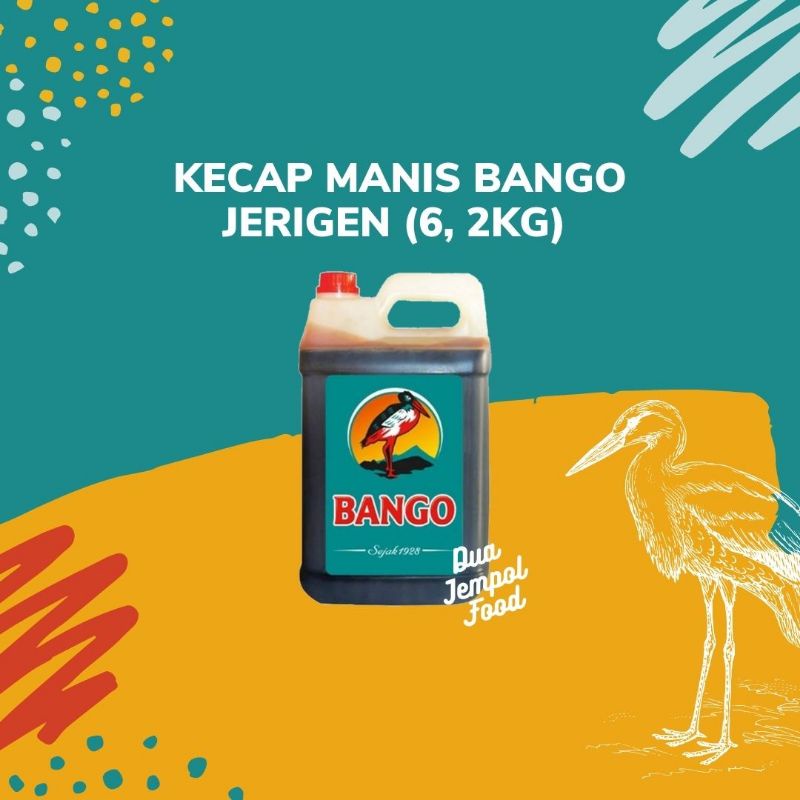 Jual Kecap Manis Bango 6,2 kg / Jerigen (khusus GRAB, SHOPEE XPRESS ...