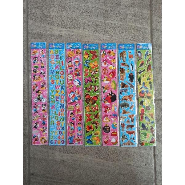 Jual stiker anak model panjang lucu karakter | Shopee Indonesia