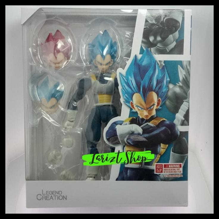 Jual Shf Figuarts Dragon Ball Vegeta God Blue Power Tournament Figure ...
