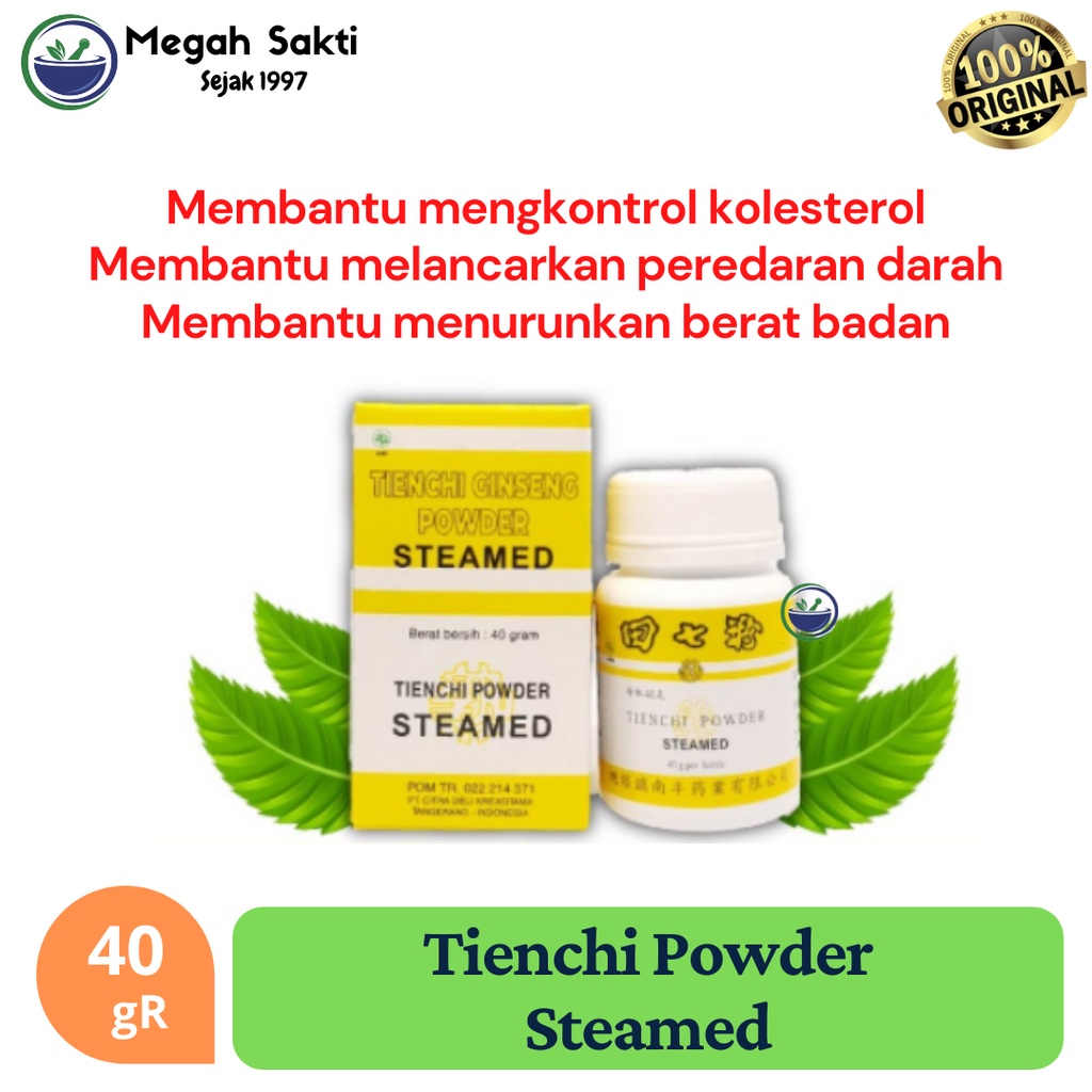 Jual Thien Chi / Tienchi Powder Steamed - Herbal Peninggi Badan Dan ...