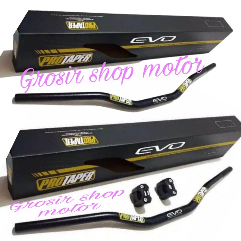 Jual Stang fatbar + raiser protaper evo low / Stang protaper evo low & pro taper evo low ...