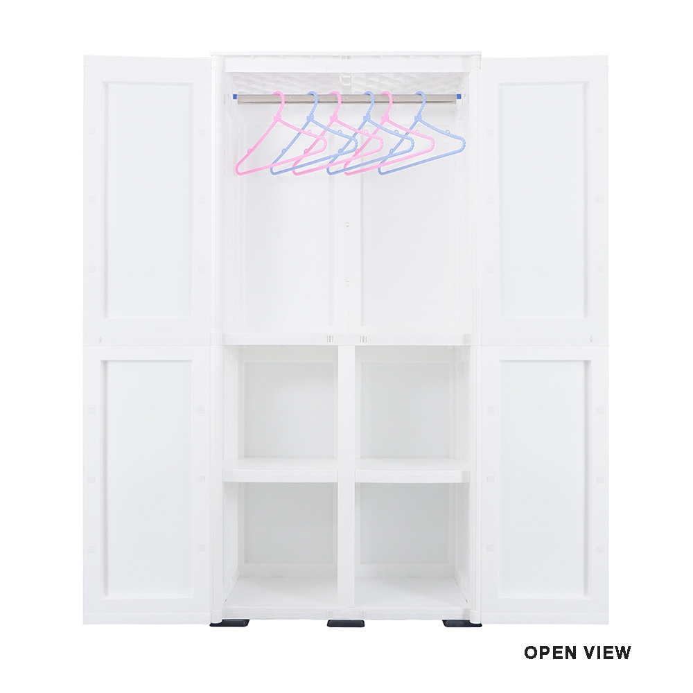 Jual JUMBO - LEMARI PLASTIK CLUB SPECTRA SLCHD RAK BAJU SERBAGUNA ...