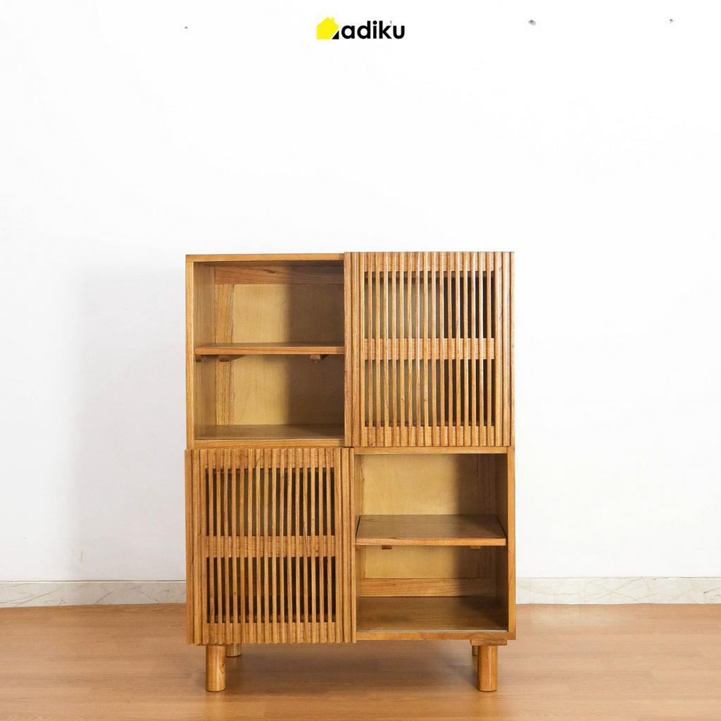 Jual ADIKU.ID RAGNAR Highboard / Kabinet Minimalis / Rak Piring ...