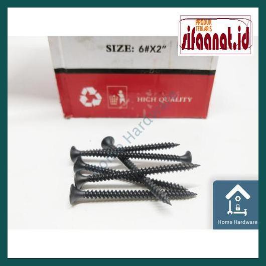 Jual Tg57Fy6- Sekrup Gypsum / Skrup Gypsum (+) 2" Inch Per 1 Kg Ss34Qw- | Shopee Indonesia