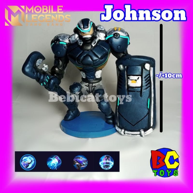 Jual mainan statue action figure mobile legends JOHNSON | Shopee Indonesia