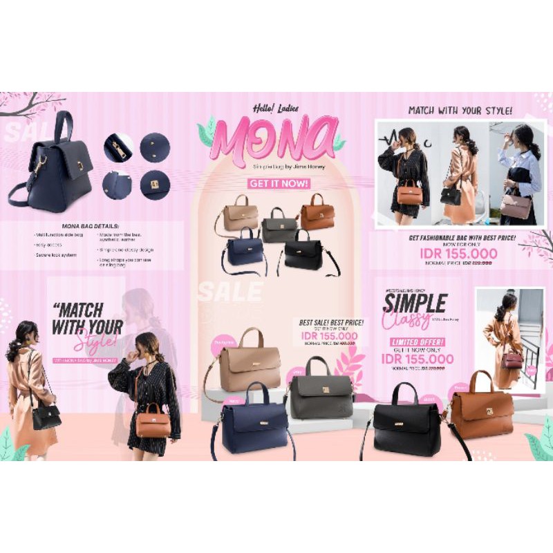 Jual Mona Bag | Shopee Indonesia