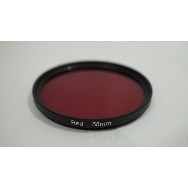 Jual Red Filter 58mm Color Lens Filter 58 mm Camera Filters | Shopee ...