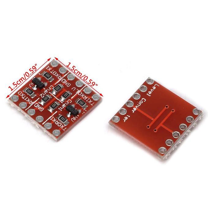 Jual Logic Level Converter 3.3V 5V Ttl Bi-Directional Red Board Module ...