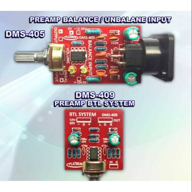 Jual Kit preamp balance input dms-405 | Shopee Indonesia