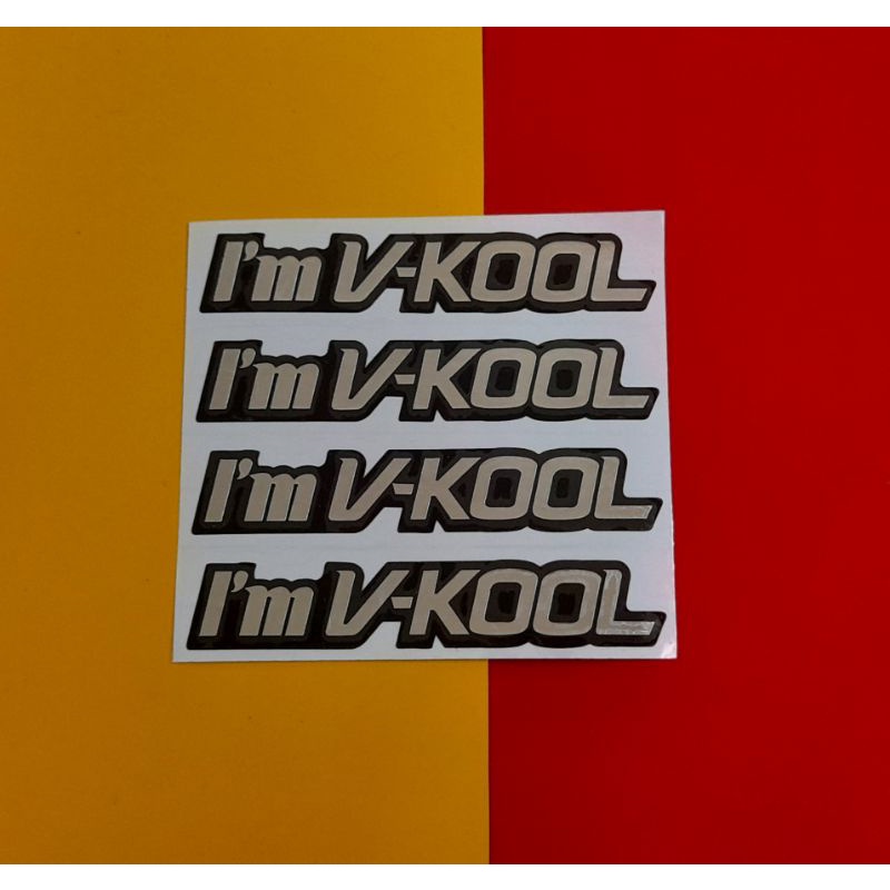 Jual Stiker Cutting I'm V-Kool | Shopee Indonesia