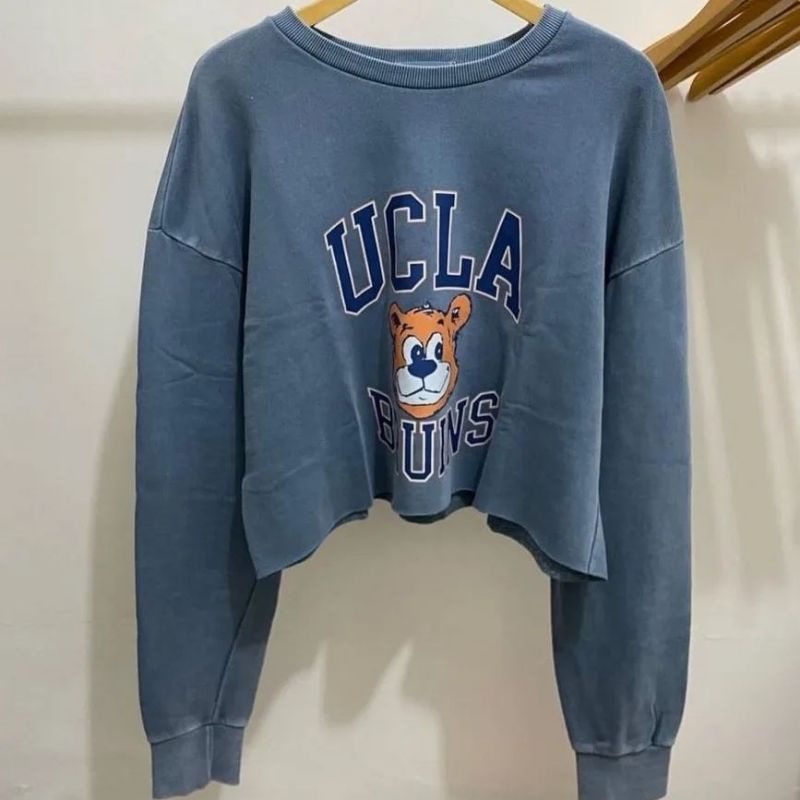 Jual BRUINS UCLA SWEATER OVERSIZE / SWEATER WANITA CROP | Shopee Indonesia