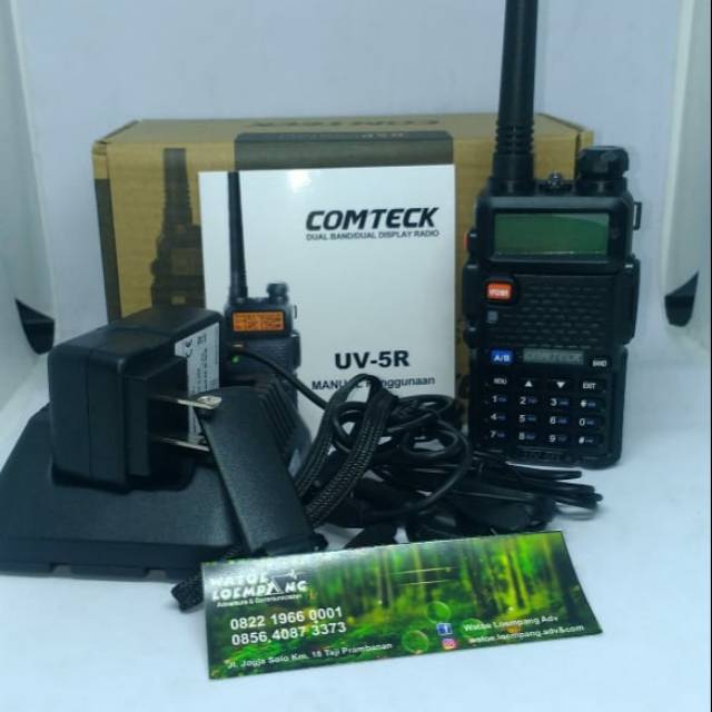 Jual Handy Talky Comteck Uv 5r Dualband | Shopee Indonesia