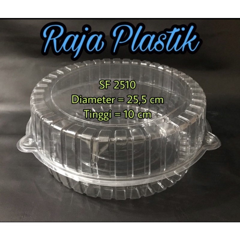 Jual Mika Bulat Plastik Kue Bolu SF 2510 25cm | Shopee Indonesia