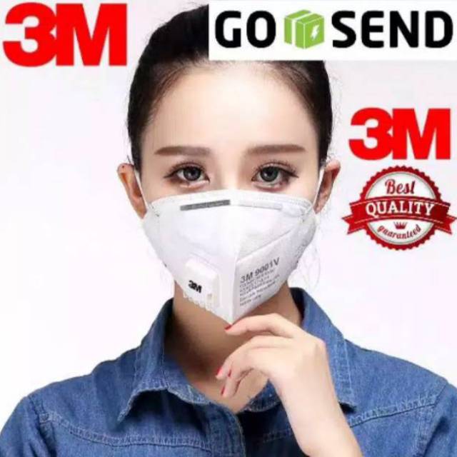 Jual 3M Masker N90 9001V Respirator | Shopee Indonesia