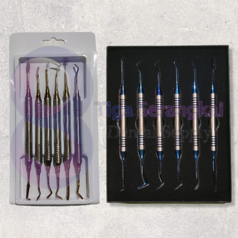 Jual Composite Filling Instrument Kit / Instrumen Plastis Teflon Set ...