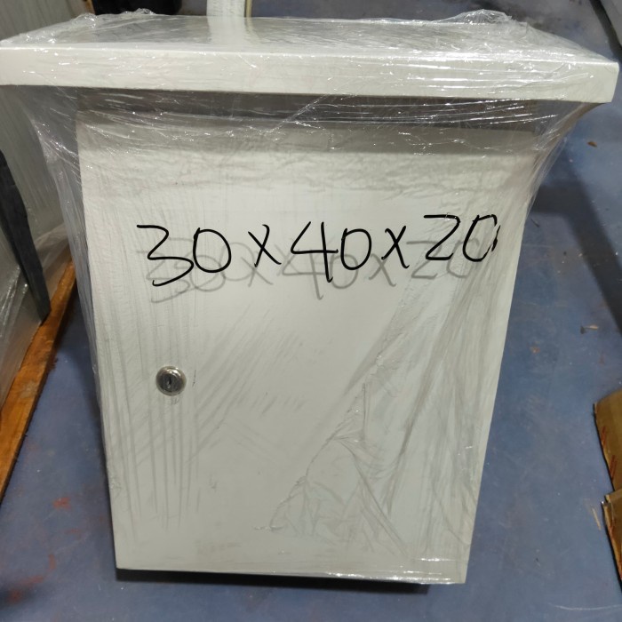 Jual Box Panel Listrik Outdoor Topi 30x40x20 30x40 40x30x20 40x30 Cat Powder Coating | Shopee ...