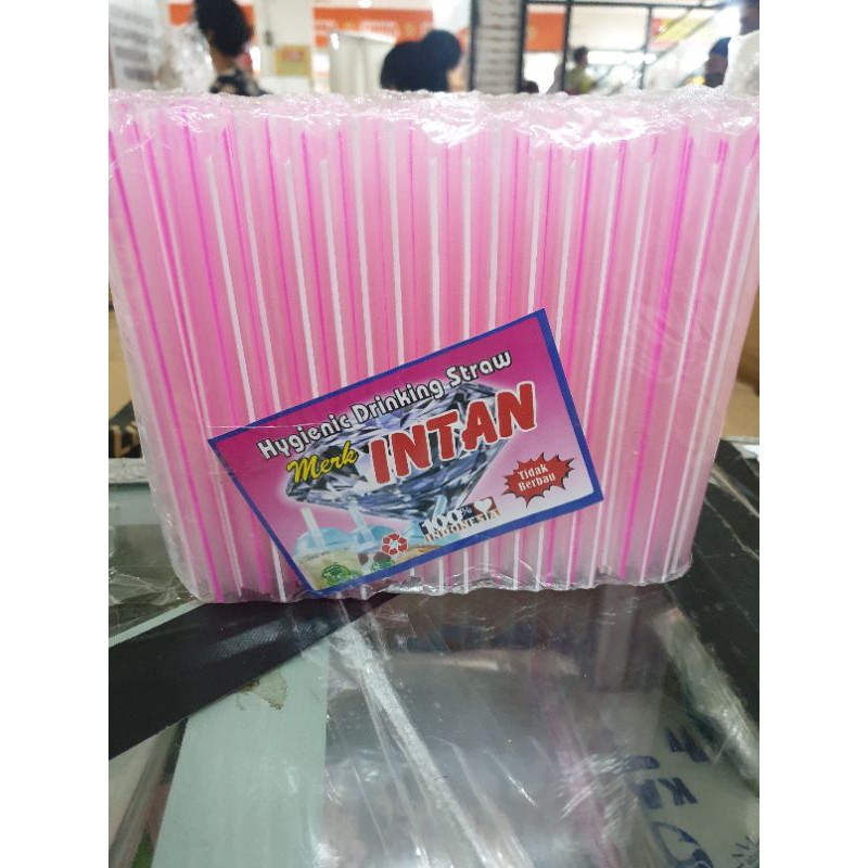 Jual Sedotan Bubble / Pipet Straw Besar Warna | Sedotan Bobba / Pop Ice ...