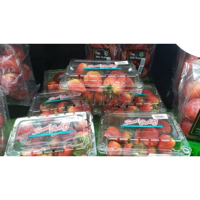 Jual Strawberry Sweet Darling jumbo USA 454 gram | Shopee Indonesia