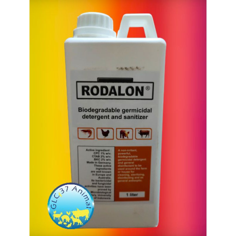 Jual RODALON 1 LT DESINFEKTAN AMPUH AMAN BUAT HEWAN & MANUSIA MEMBUNUH ...