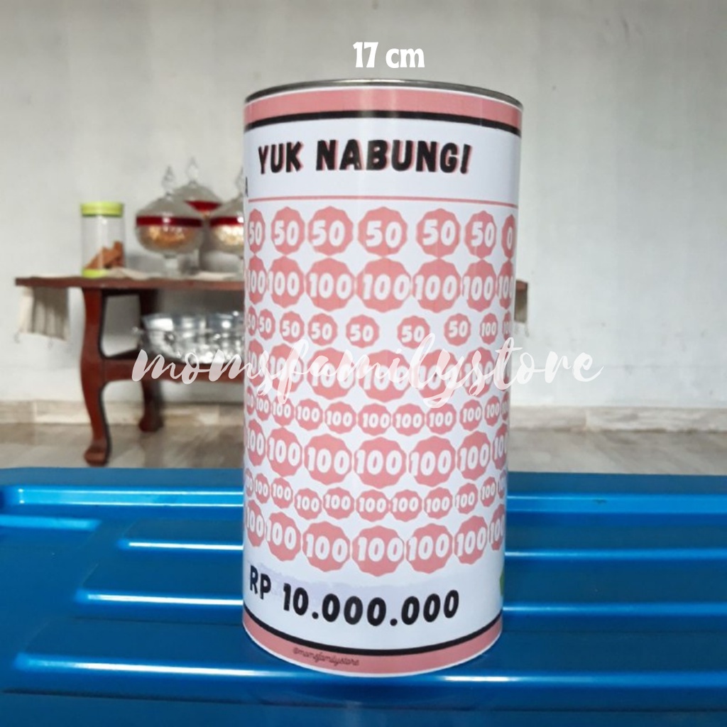 Jual Celengan Target | 10 Juta (Size M) | Shopee Indonesia