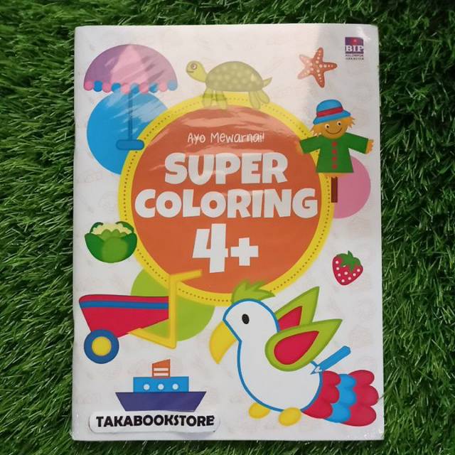 Jual Ayo Mewarnai! Super Coloring 4+ | Shopee Indonesia