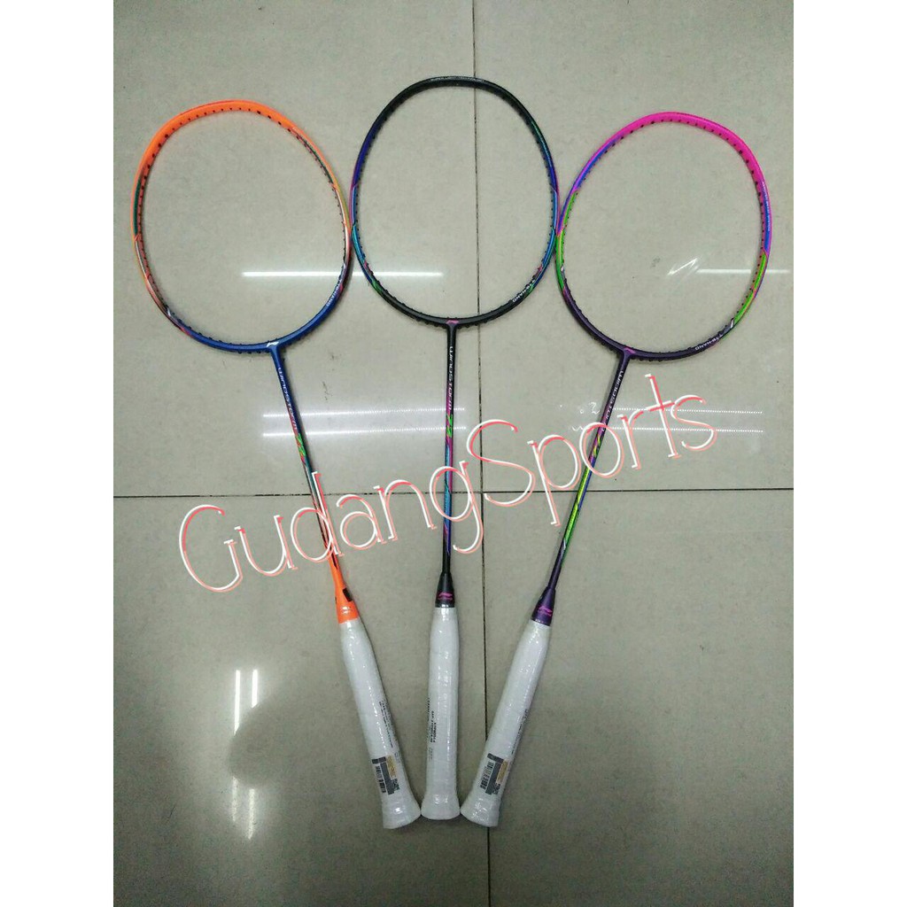 Jual Raket Badminton Lining Windstorm 72 Blue purple - Original ...