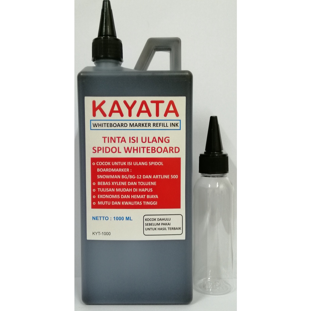 Jual Tinta spidol whiteboard Kayata 1 liter - tinta whiteboard isi ...