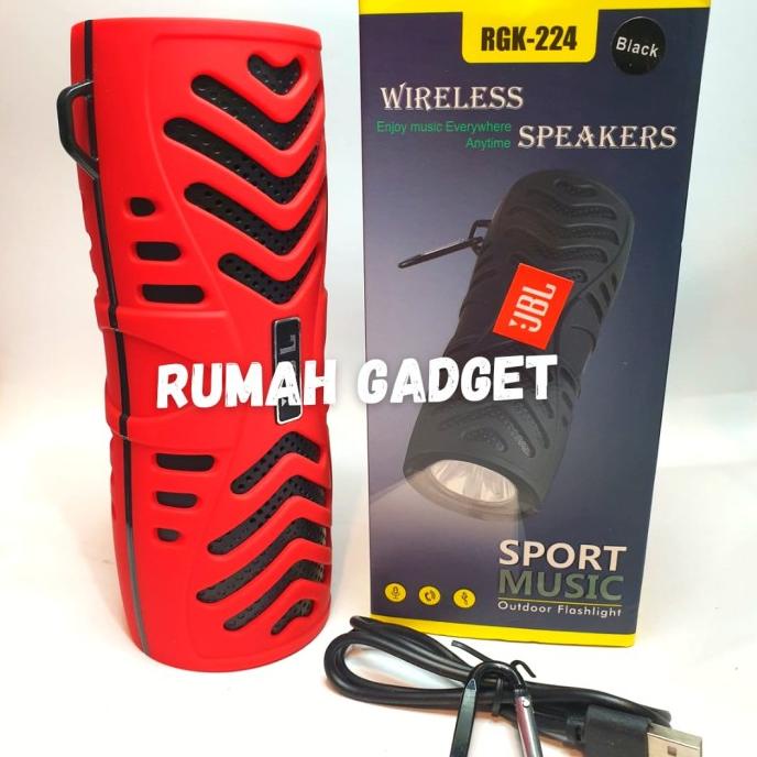 Jual SPEAKER JBL BLUETOOTH WIRELESS SPEKER PORTABLE RGK 224 MUSIC BOX ...