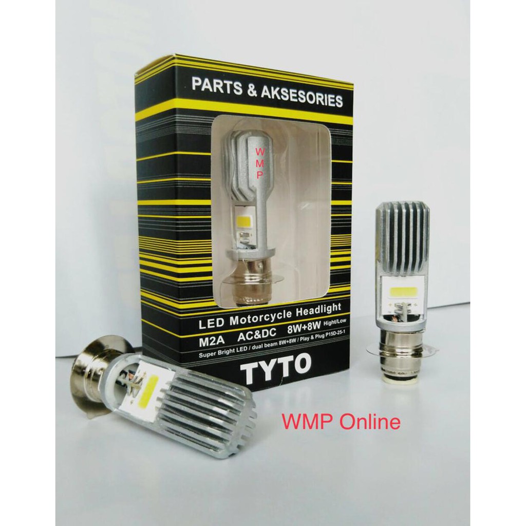 Jual LAMPU DEPAN TYTO M2A H6 2LED DC MURAH | Shopee Indonesia
