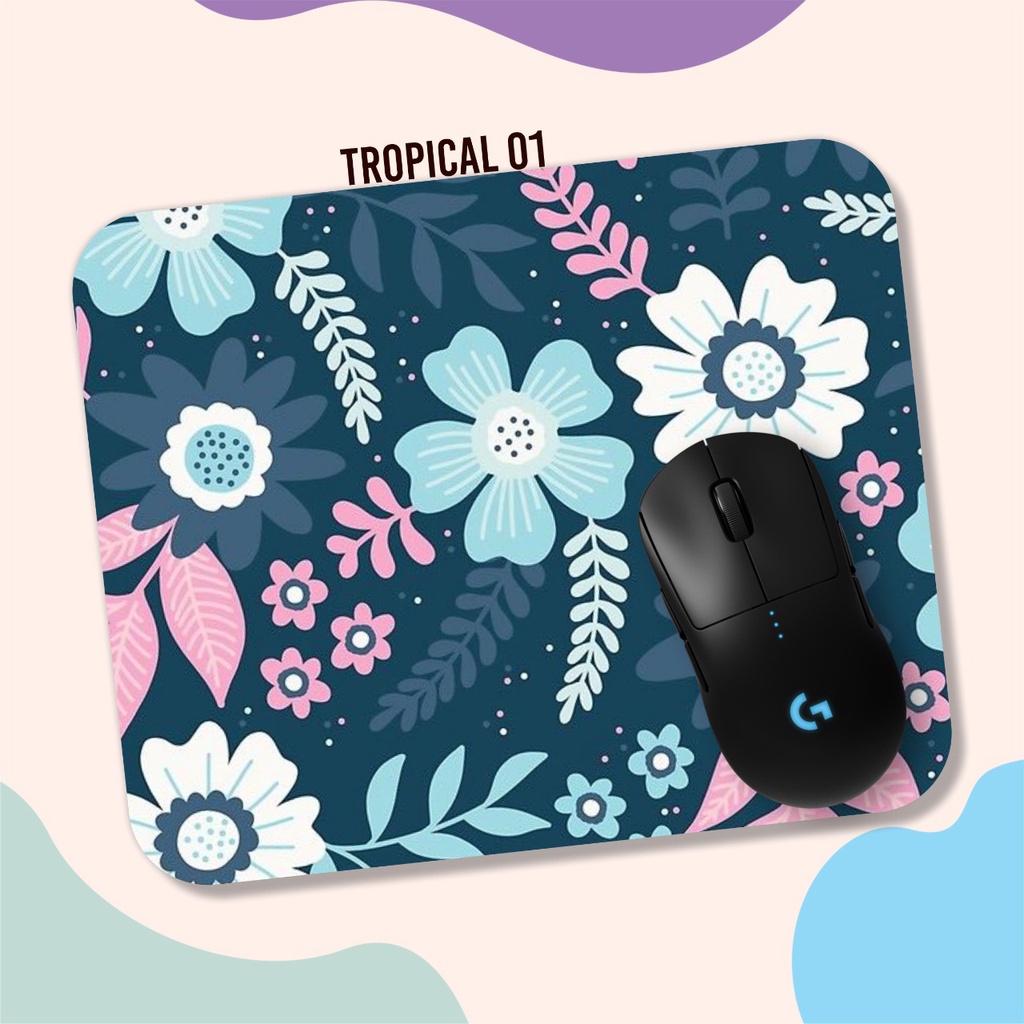 Jual MOUSE PAD TROPICAL / MOUSE PAD LUCU/ MOUSE PAD MURAH/READY STOCK ...