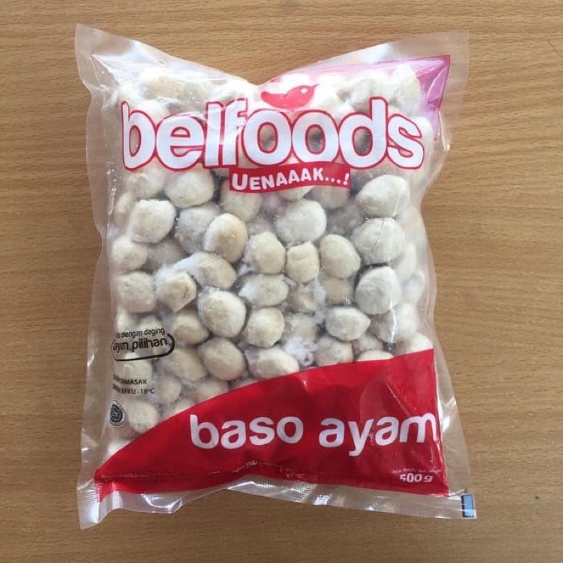 Jual bakso KERIKIL krikil belfood 500gram / belfoods bakso isi 100bj ...