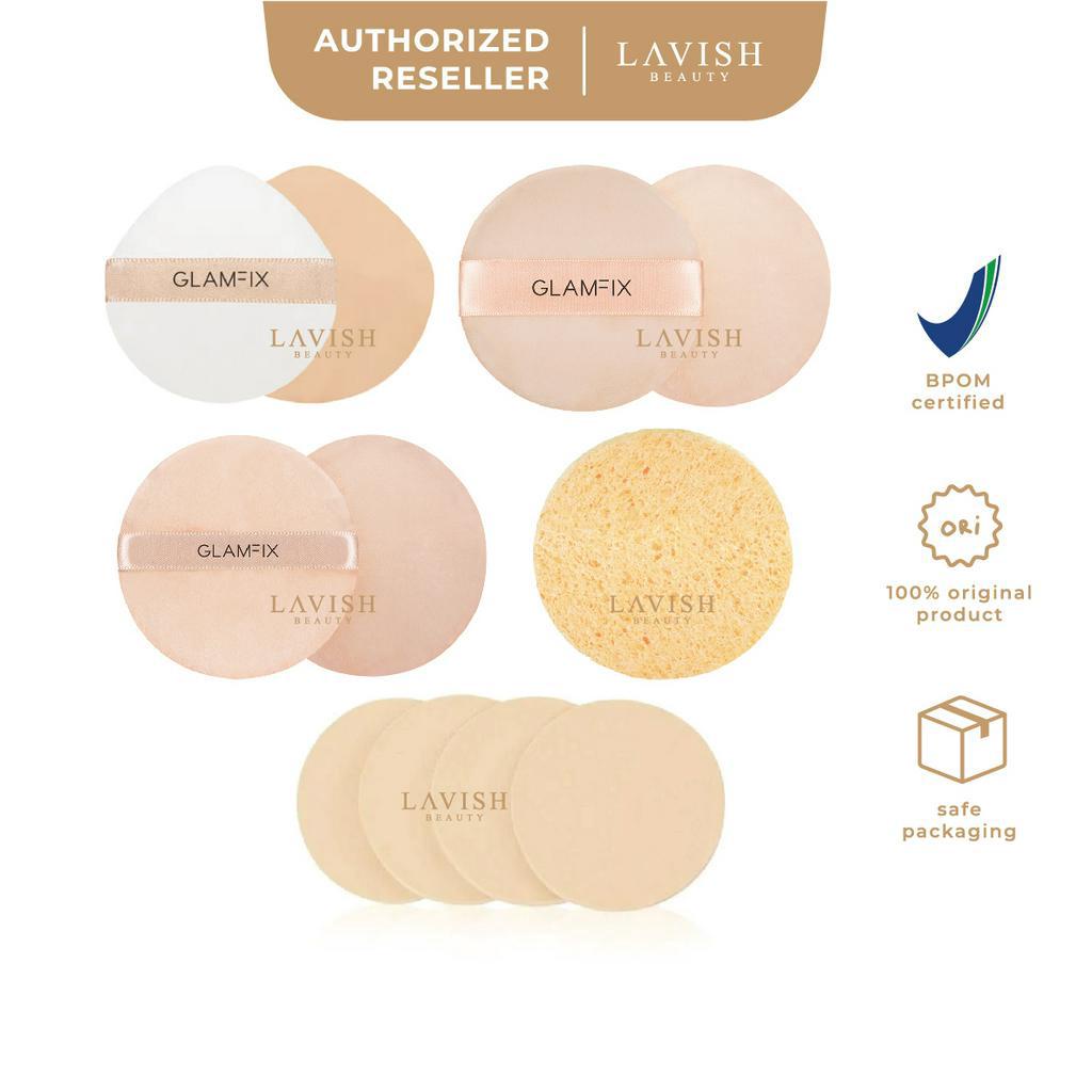Jual GLAMFIX Professional Air Cushion Puff // Camelia Loose Powder Puff ...