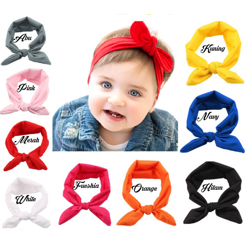 Jual Bandana Anak / Bando Anak / Bandana Bayi / Bando Bayi / Headband ...