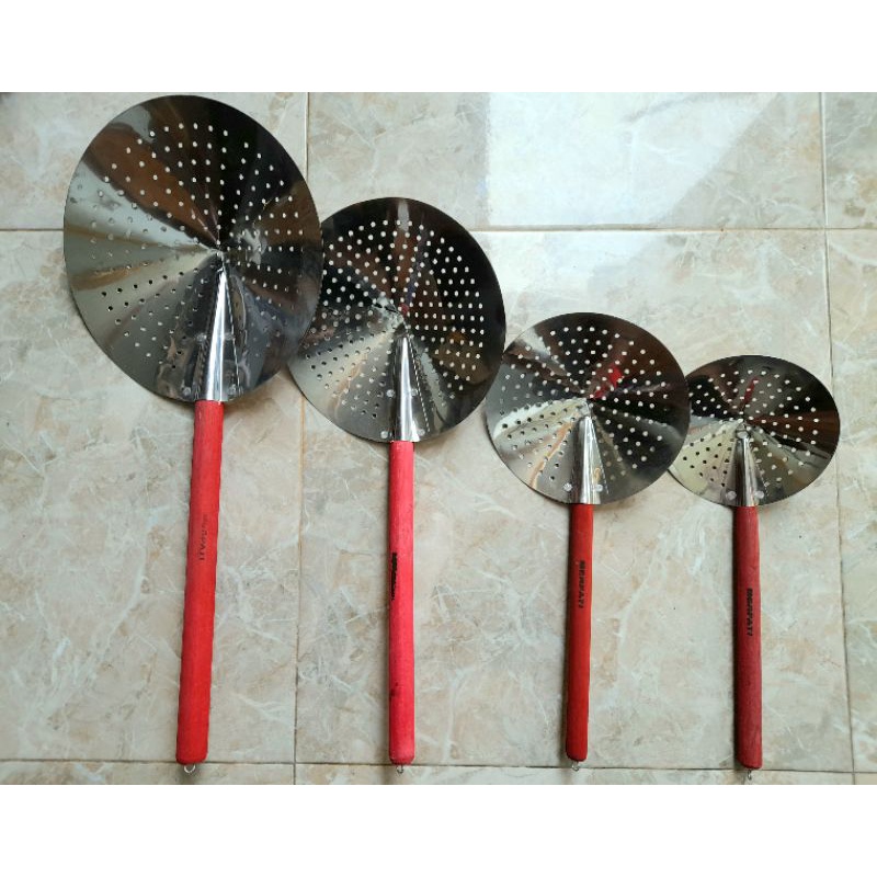 Jual SEROK STAINLESS MURAH/ PENIRIS GORENGAN MURAH /SEROK KECIL/SEROK ...