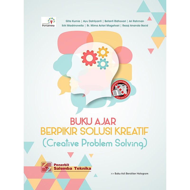 Jual Buku ORI - Buku Ajar Berpikir Solusi Kreatif - Creative Problem ...