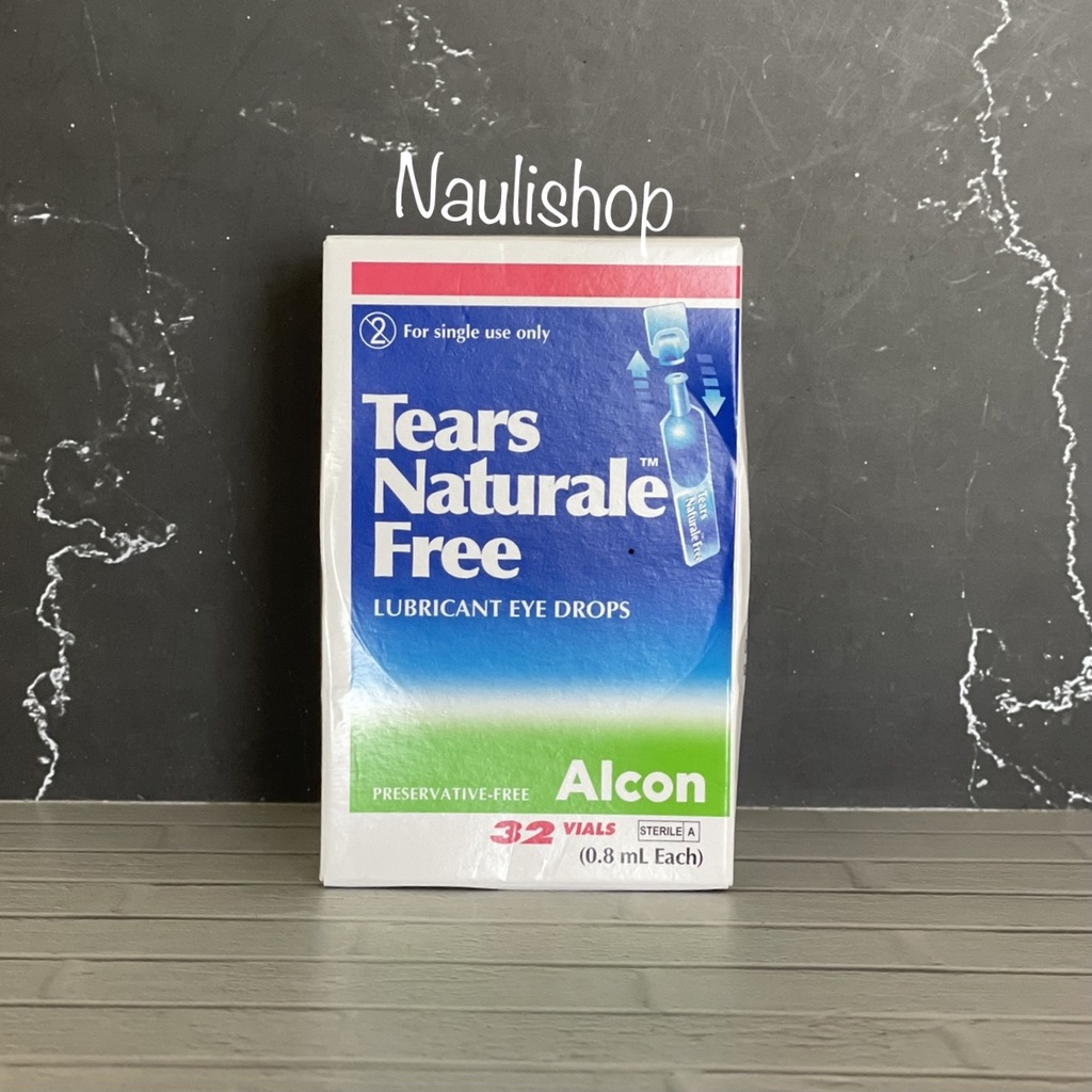 Jual Alcon Tears Naturale Free Lubricant Eye drops - 32vials | Shopee ...