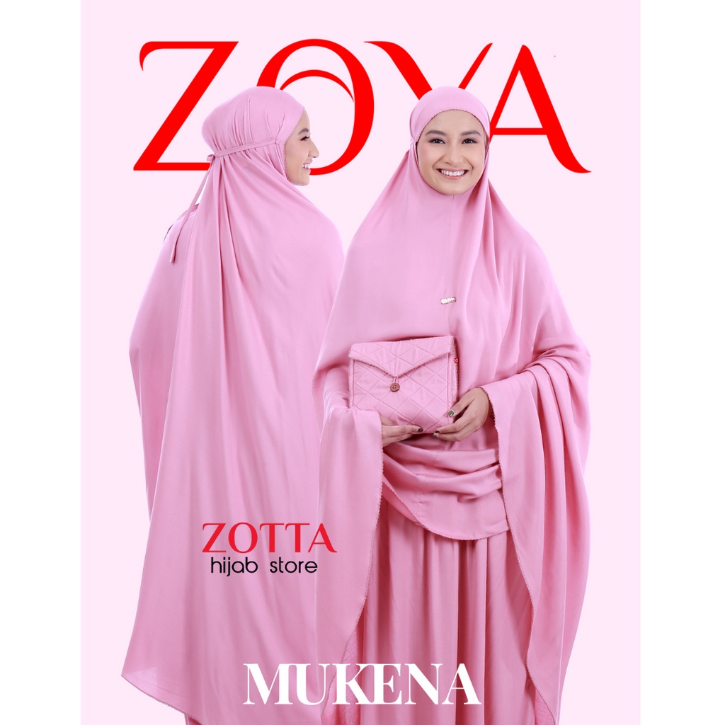 Jual Mukena Dewasa Mukena Travel Zoya Lainey Mukena Rayon Premium Adem ...