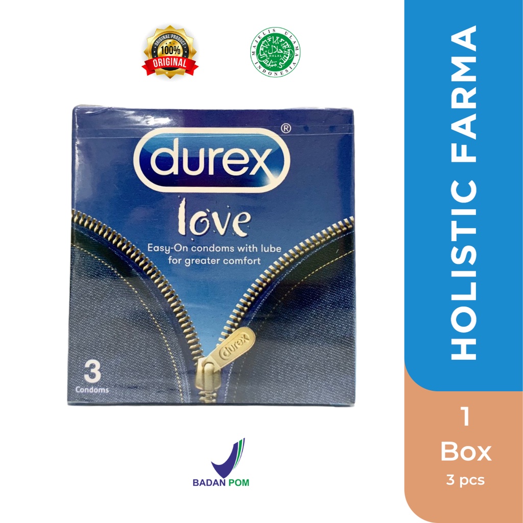 Jual Kondom Durex Love Jeans 1 Box @ 3 Pcs | Shopee Indonesia