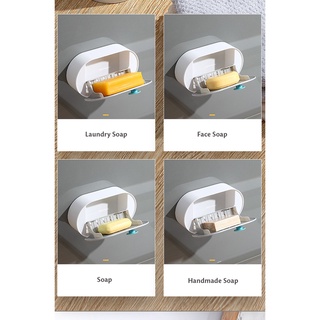 Jual ECOCO Clamshell Soap Dish - Tempat Rak sabun batang mandi cuci tangan wastafel kamar mandi ...