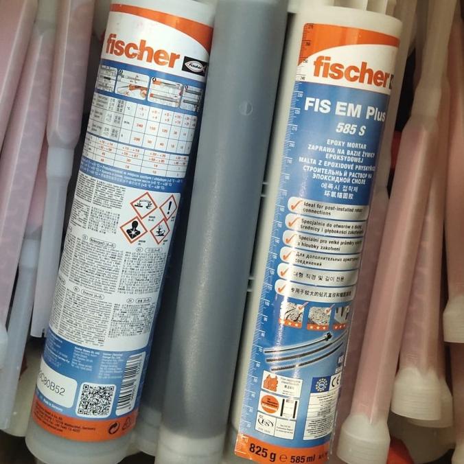 Jual Fischer Em Plus 585 S Lem Angkur Chemical Anchor Beton | Shopee ...