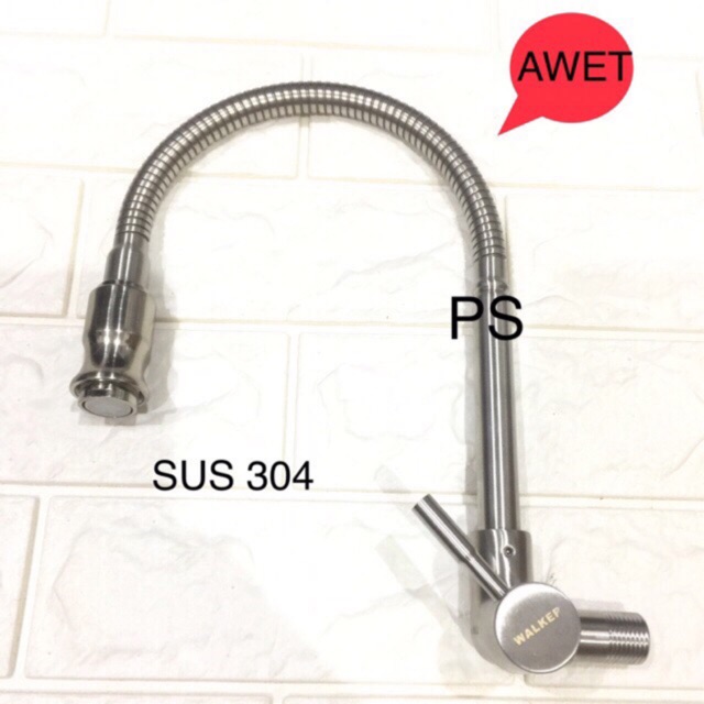 Jual Kran Angsa Model Leher Angsa Flexibel SUS 304 - Kran Dapur Cuci ...