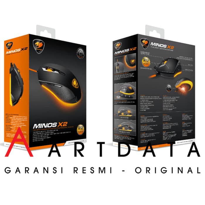 Jual JUAL Cougar Gaming Mouse Minos X2 FPS MOBA Omron Game Switches ...