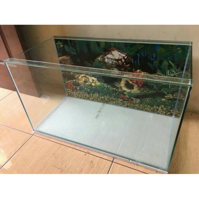Jual aquarium akuarium kaca ukuran 60 x 30 x 35 cm / 60x30x35 untuk ...