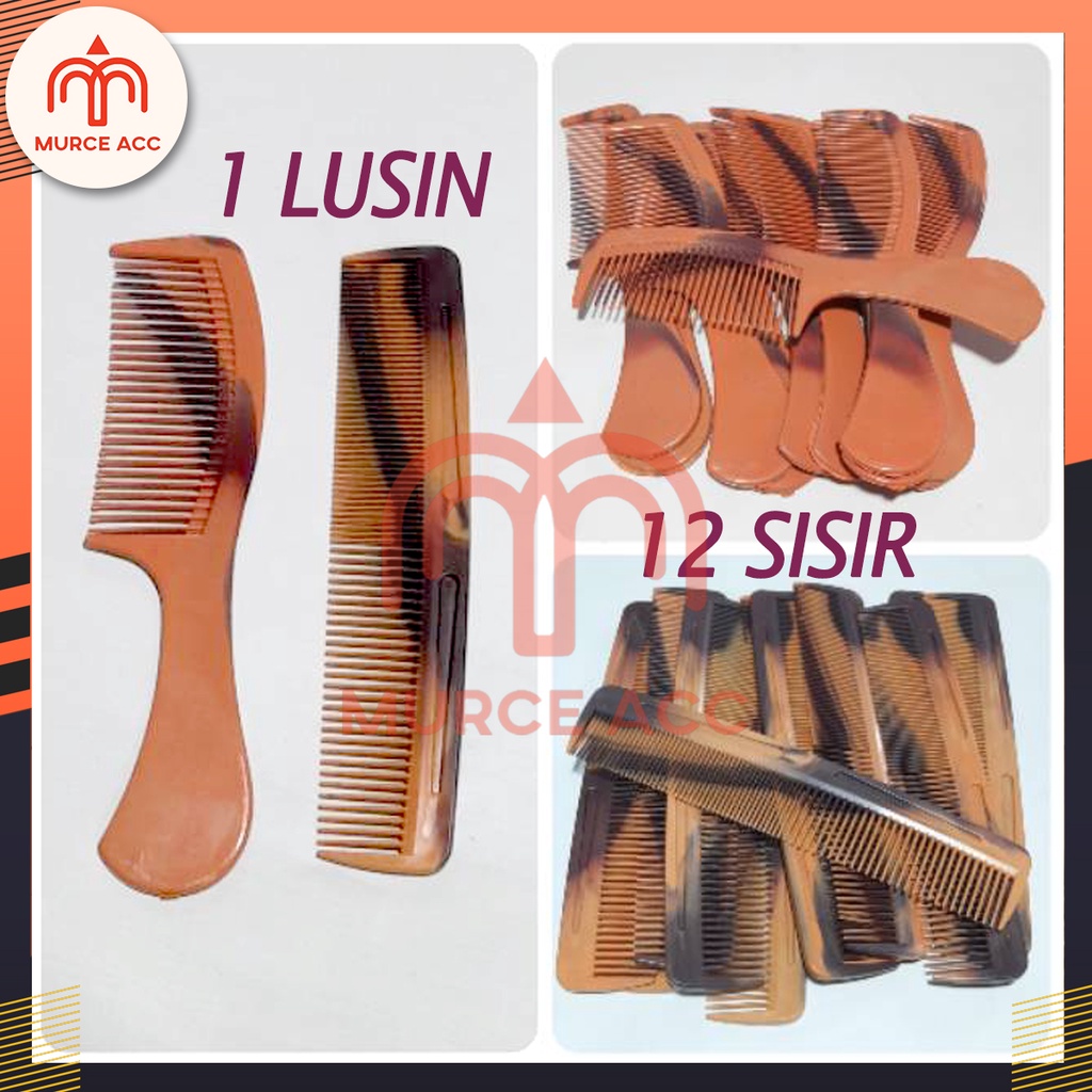Jual (1 LUSIN) SISIR RAMBUT COKLAT JADUL /SISIR GAGANG / SISIR SAKU ...