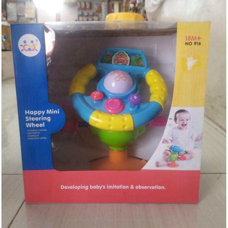 Jual HAPPY MINI STEERING WHEEL - 100% ORIGINAL | Shopee Indonesia